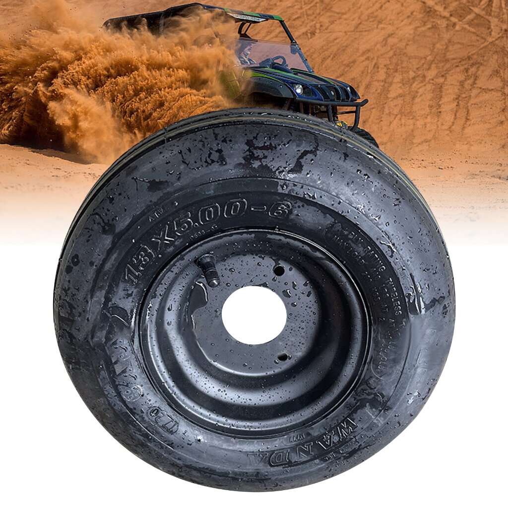 6-дюймовая прочная горная шина 13x5,00 С усиленными боковинами, улучшающая проходимость на бездорожье