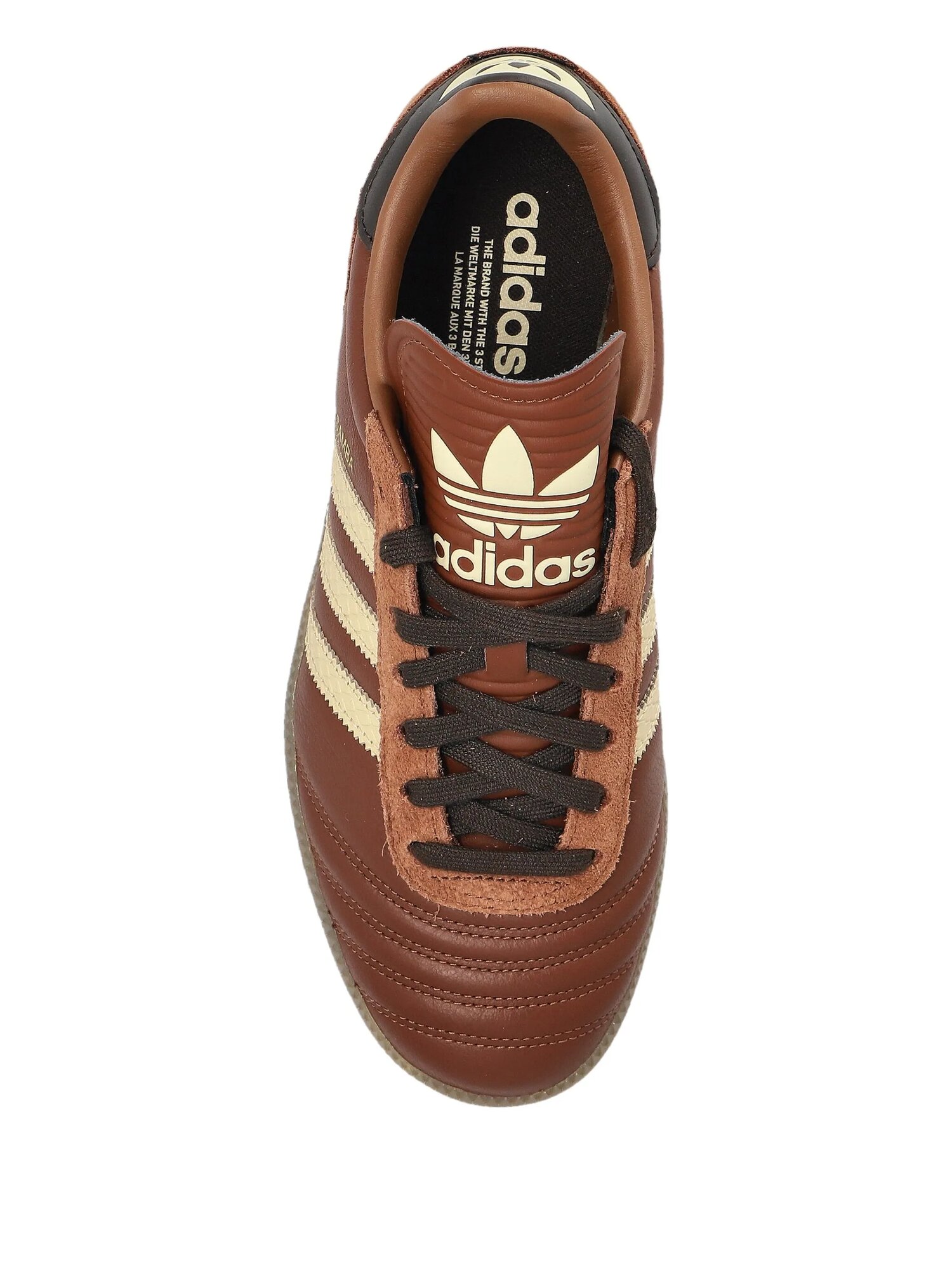 Кроссовки adidas Samba JP, размер 7.5 US, коричневый — фото 1