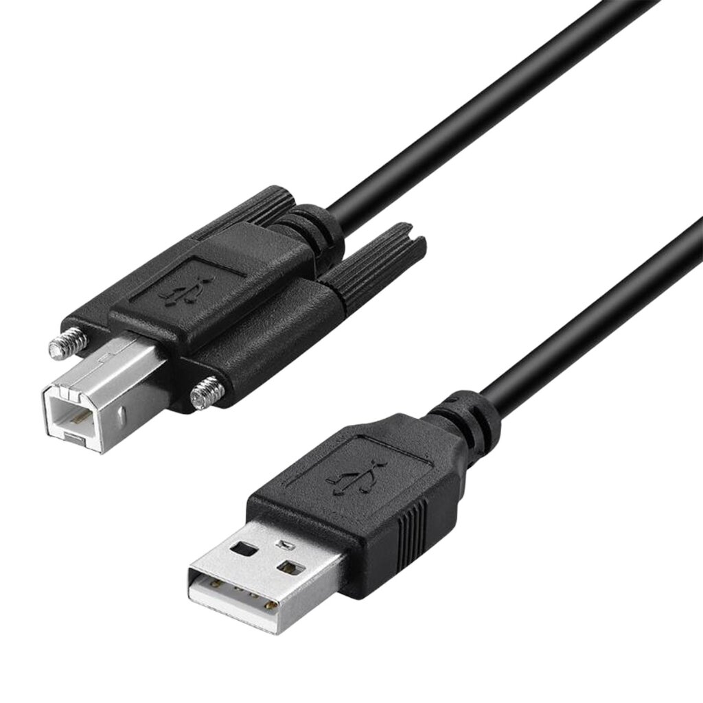 Штекерный кабель USB A2.0 к штекерному кабелю USB type B 2.0-1 метр