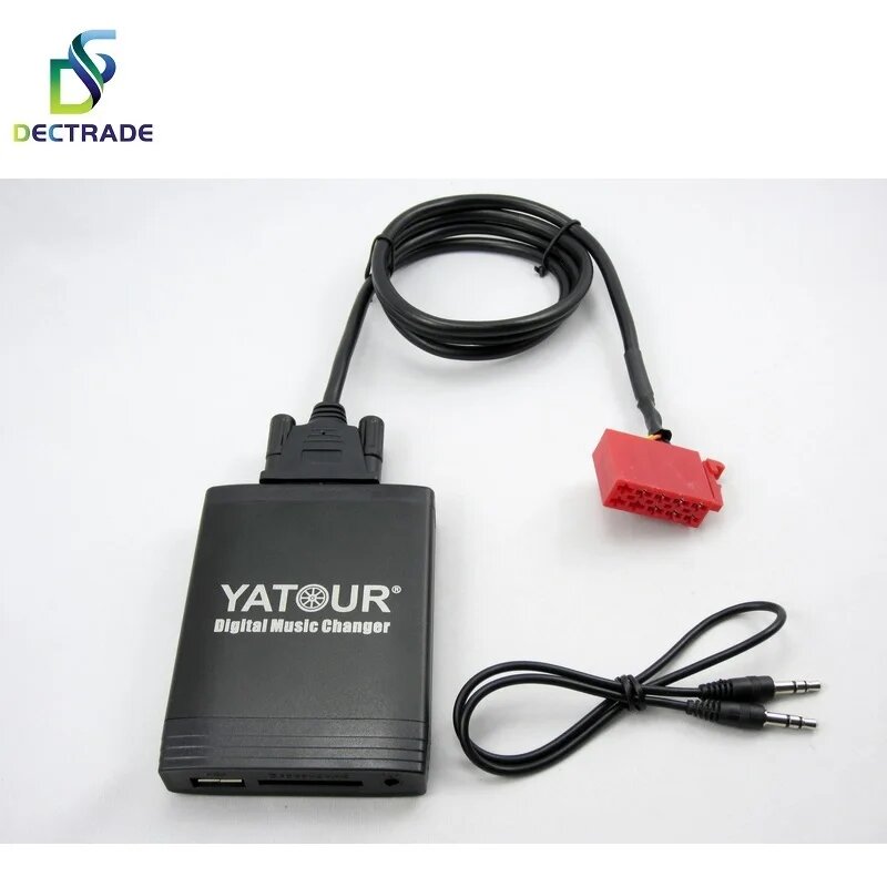 Yatour Digital Music Changer USB SD AUX MP3 Интерфейс Автомобильное радио для 94-98 10-контактный MB