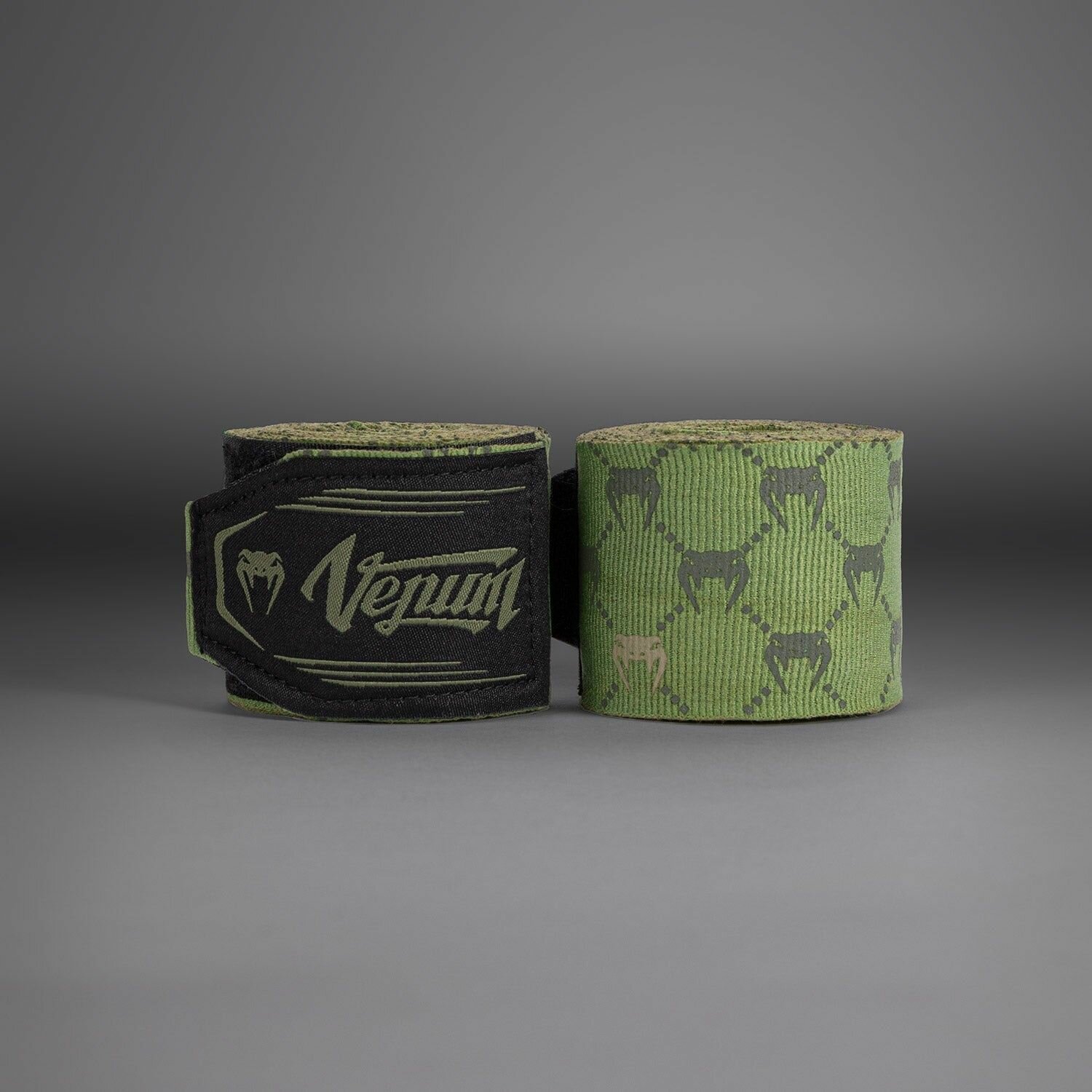 Бинты боксерские, эластичные Venum Monogram Advanced 2 шт. - Khaki (2.5 метра)