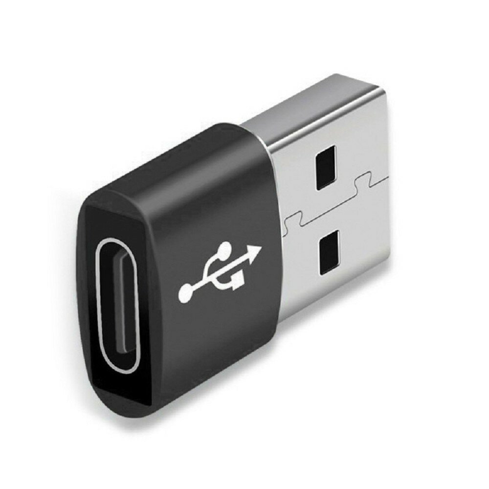 Bion переходник USB Type-A (M) - USB Type-C (F), OTG, USB 3.0