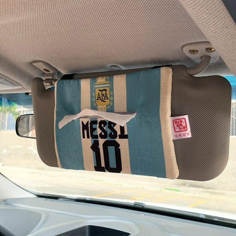 Пакет для салфеток, картонная коробка с козырьком, подарок для футбольных фанатов