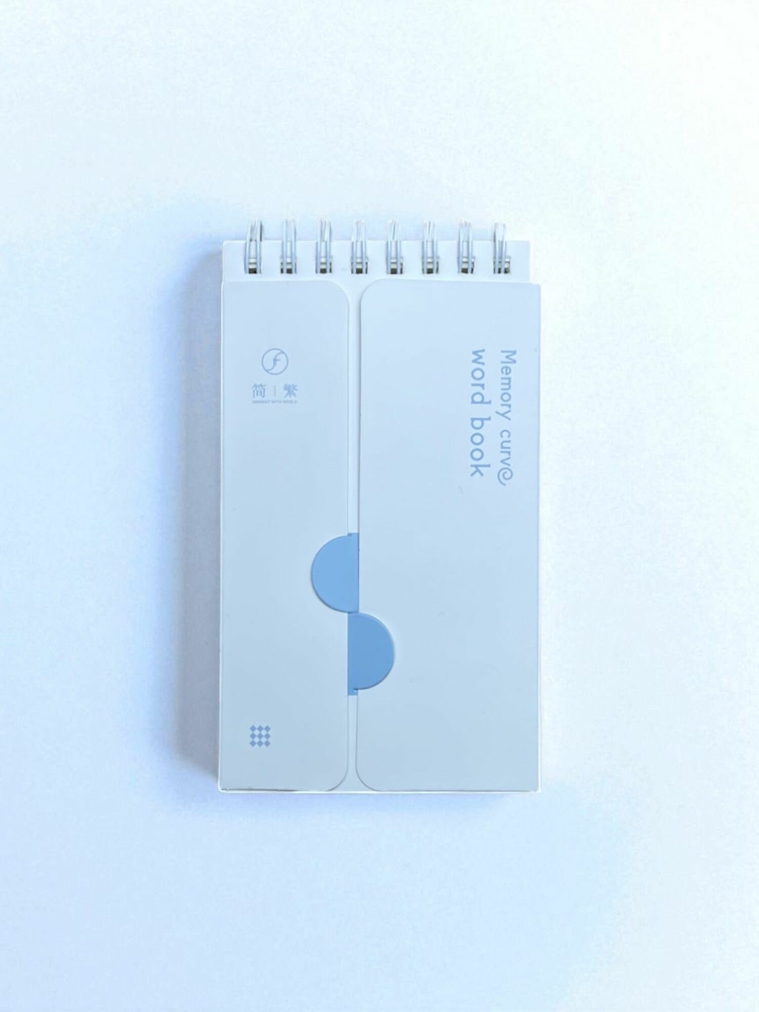 Блокнот (13x7,5 см; 80 л) для запоминания иностранных слов "Color", белый