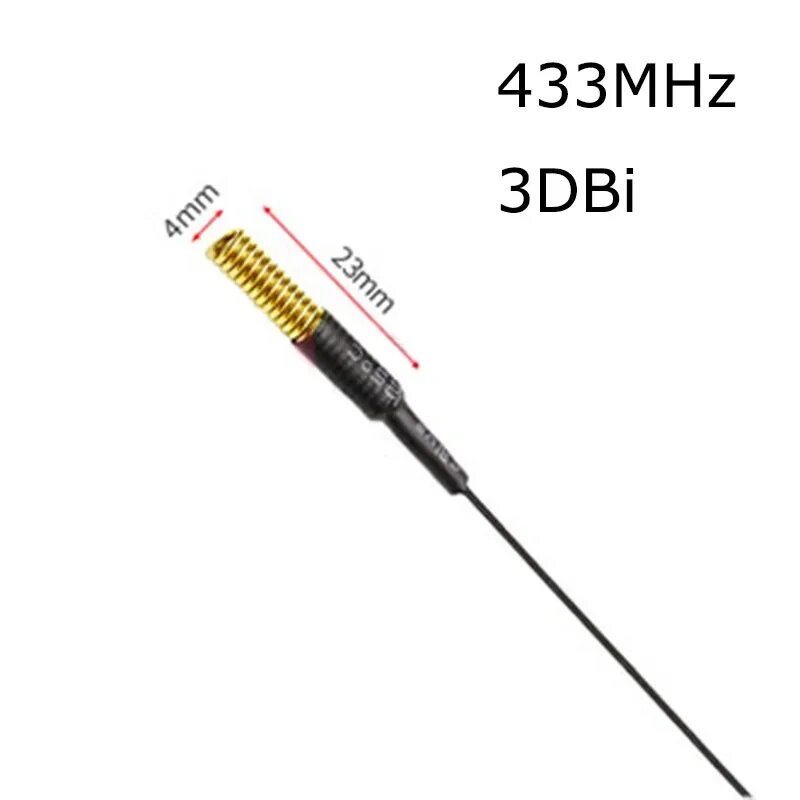 Антенна 433MHz 3dBi, 23mm, Цвет: 1 IPEX1