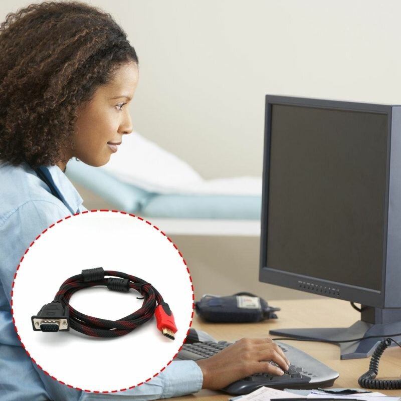 1,5 м кабель hdmi-vga преобразования hdmi HDM