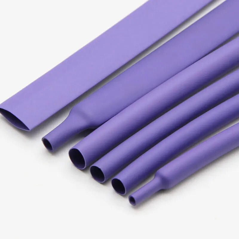 Фиолетовая термоусадочная трубка 2:1 PE DIA.25mm-1M