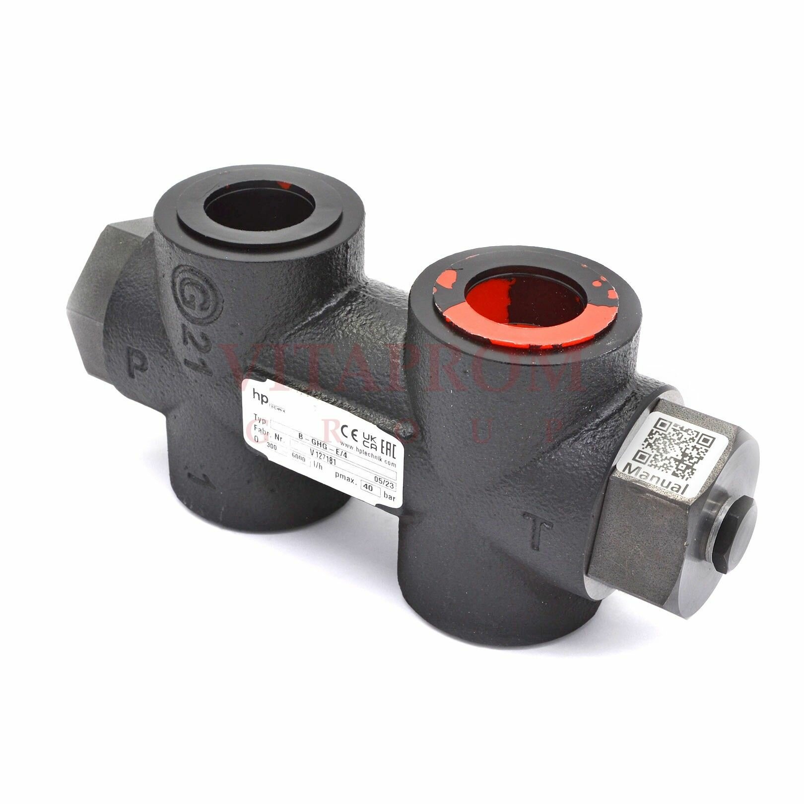 Перепускной клапан hp-Technik B-GHG-E/4