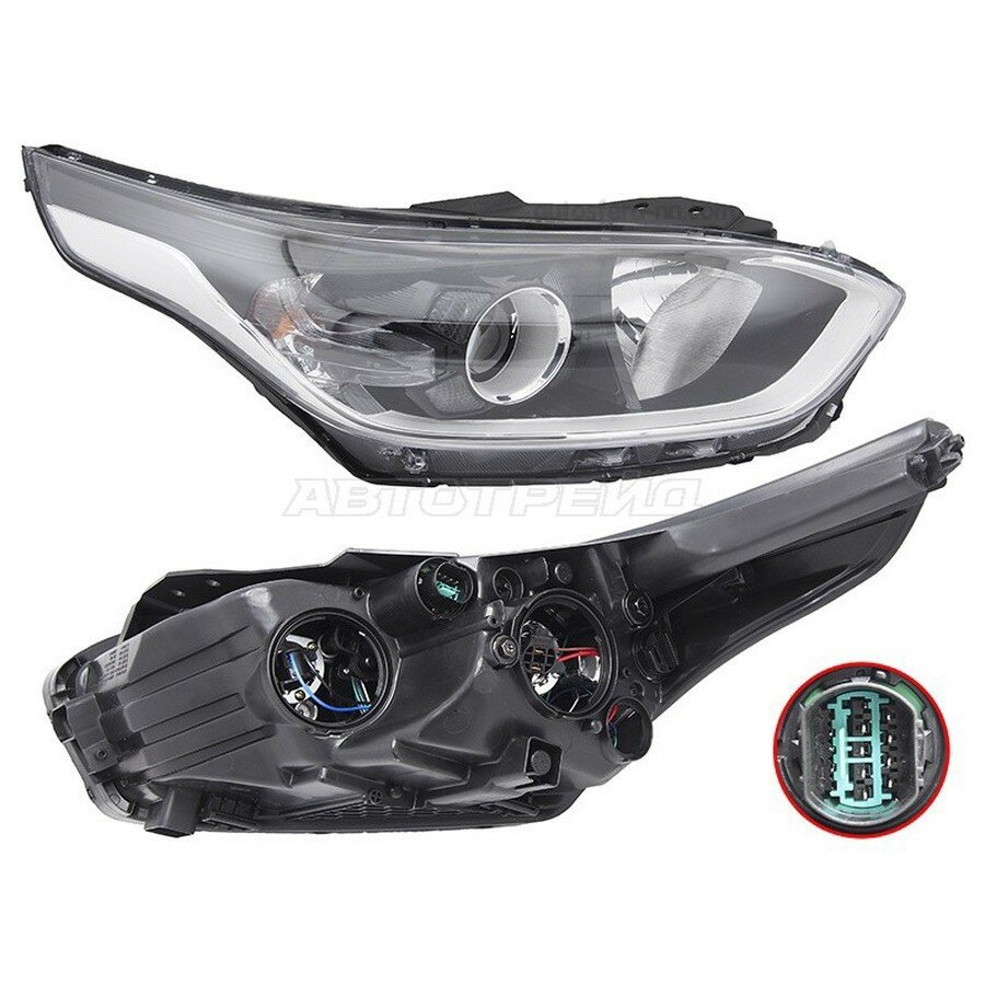 SAT ST130042 Фара Kia Ceed 18-21 (Справа)