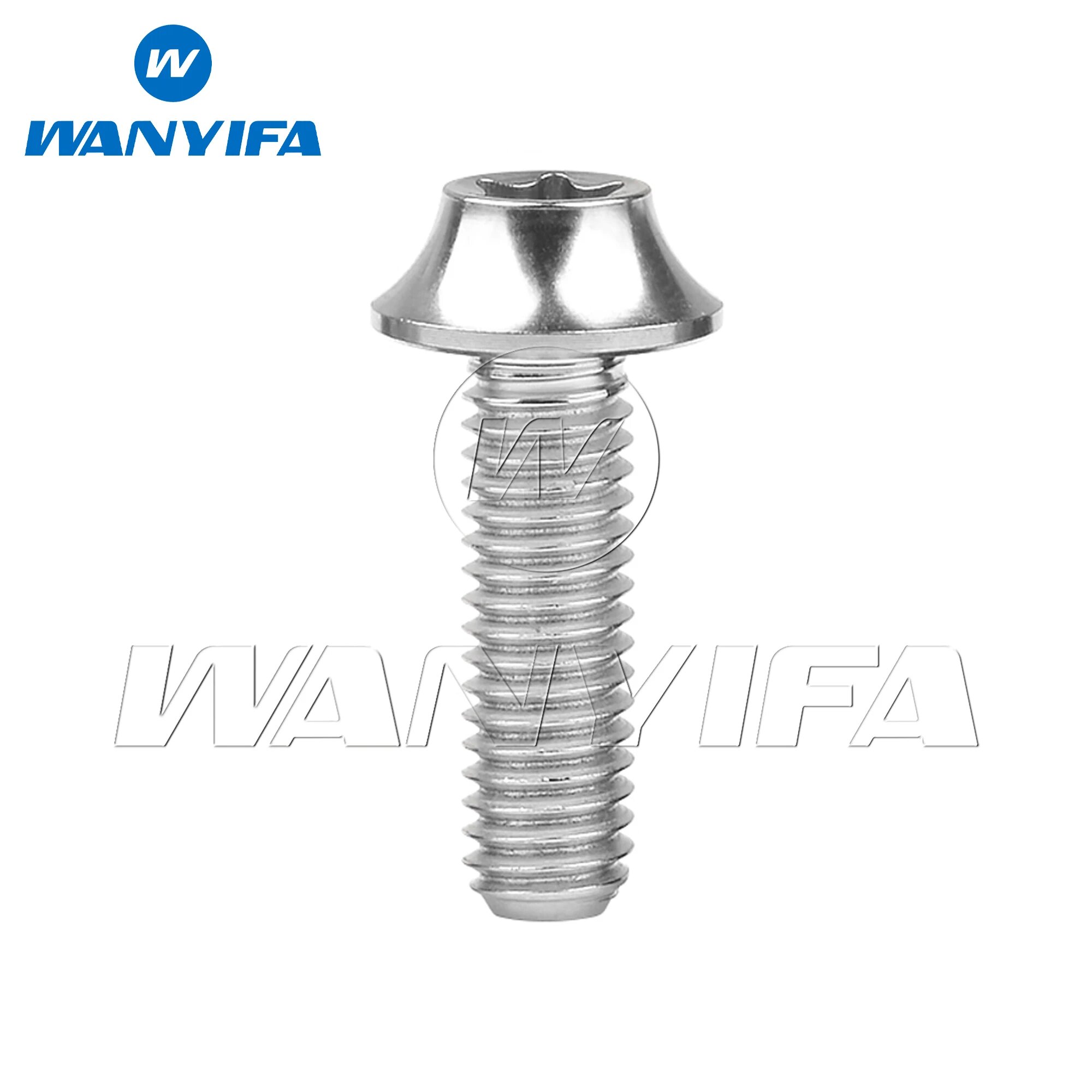 Wanyifa Титановые болты M5/M6x16 для велосипеда Titanium, M6x16mm