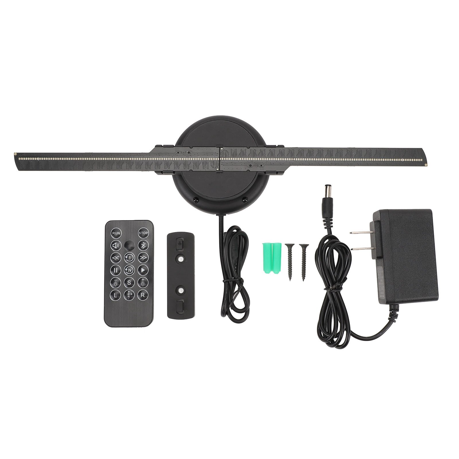 3D Hologram FAN 3D Голографический проектор. Вентилятор рекламного дисплея с 224 -й бусин