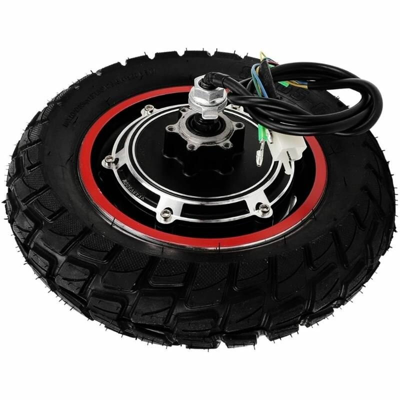 800W Мотор заднего колеса с высокой мощностью и 10-дюймовой шиной для электрических скутеров, быстрая установка