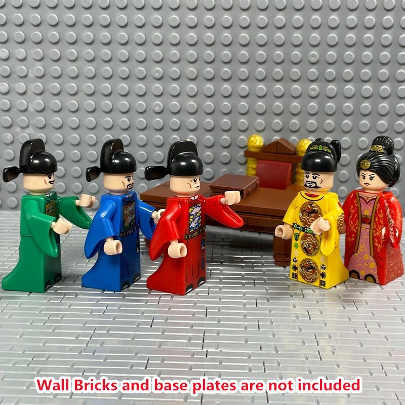 MOC BRICKS Строительные блоки Три царства Императорская гвардия Mixed 2