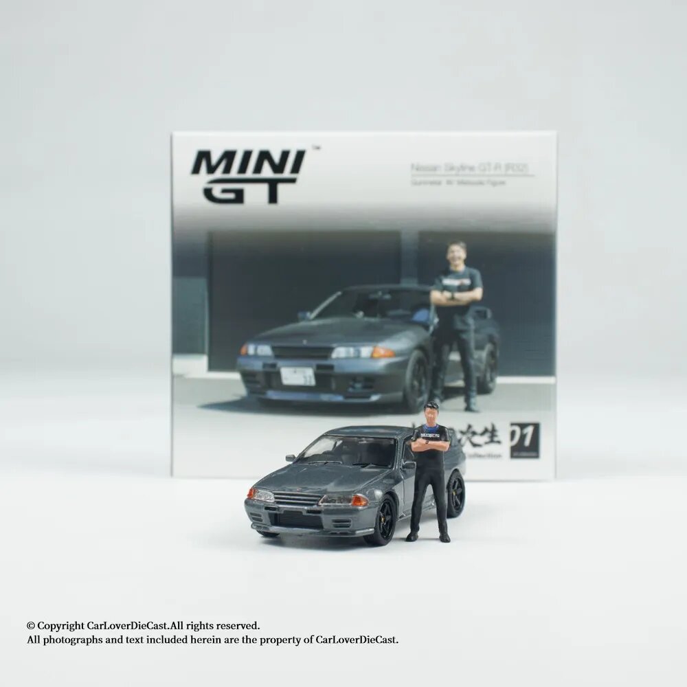 Машинка MINI GT MODEL 1:64 #869 Nissan Skyline GTR R32 Die-cast Alloy Model Collection Toy Children Gifts