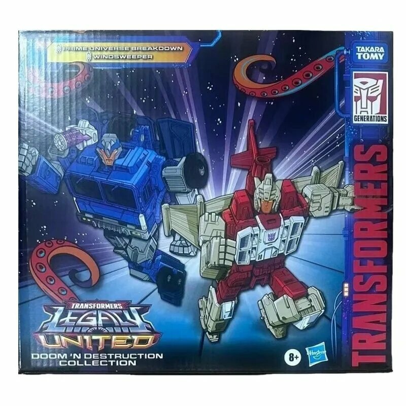 Трансформеры игрушки Hasbro Transformers Legacy United Doom n Destruction Collection 2-Pack G0203