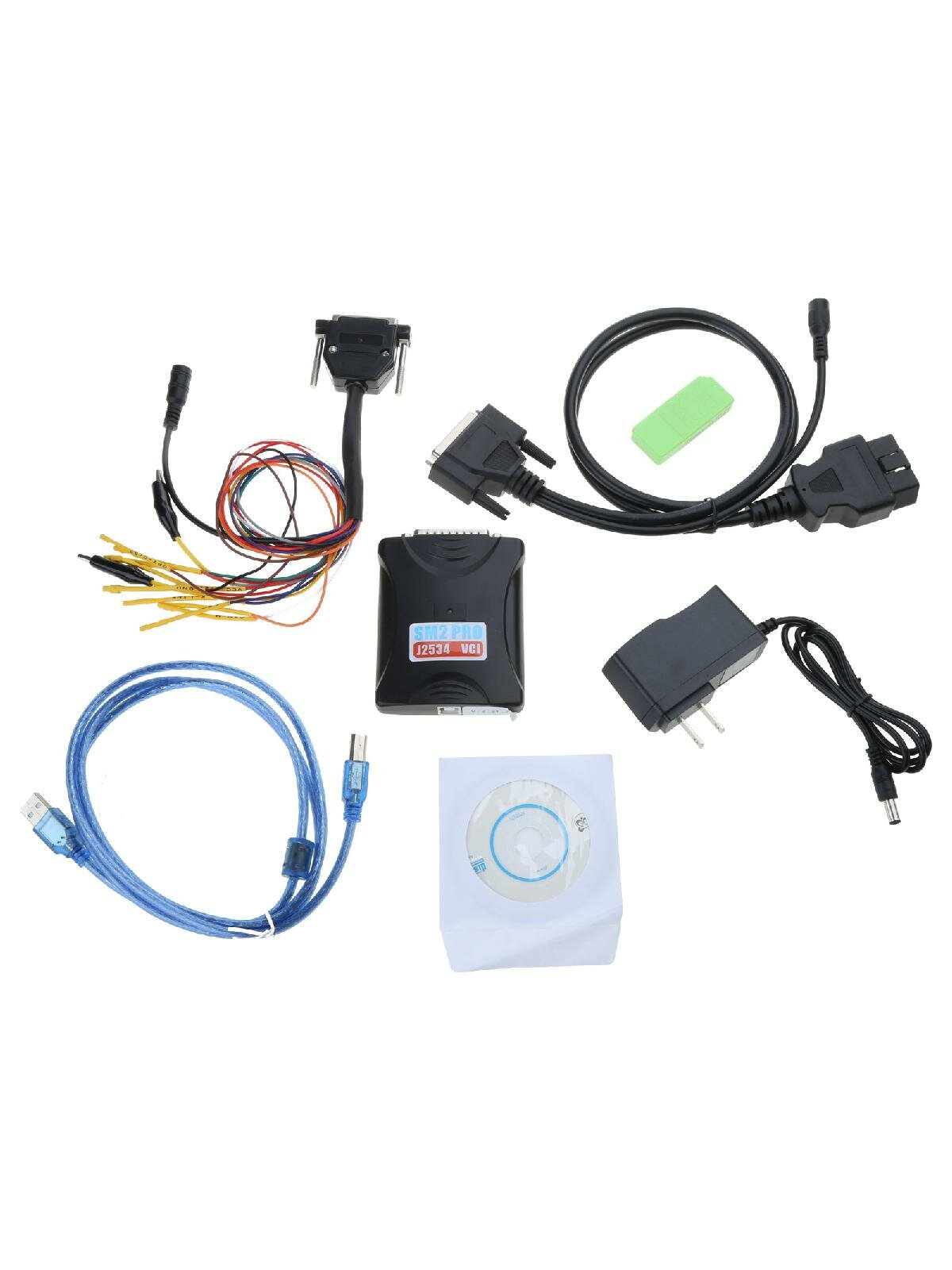 Комплексное решение для программирования ЭБУ SM2Pro J2534VCI с ключом 67IN1