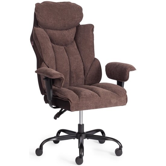 Кресло руководителя Tetchair Comfy BL ткань, коричневый