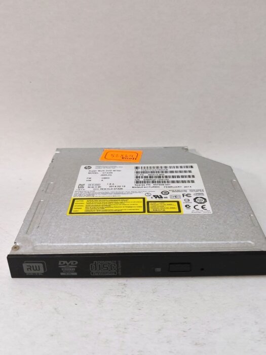 Привод оптический для ноутбука DVD-RW HP GTAoN (S05JH) черный SATA slim 9.5мм 460510-800