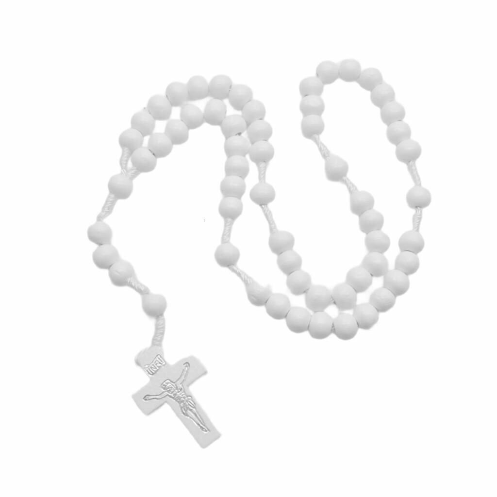 Деревянные чётки с распятием