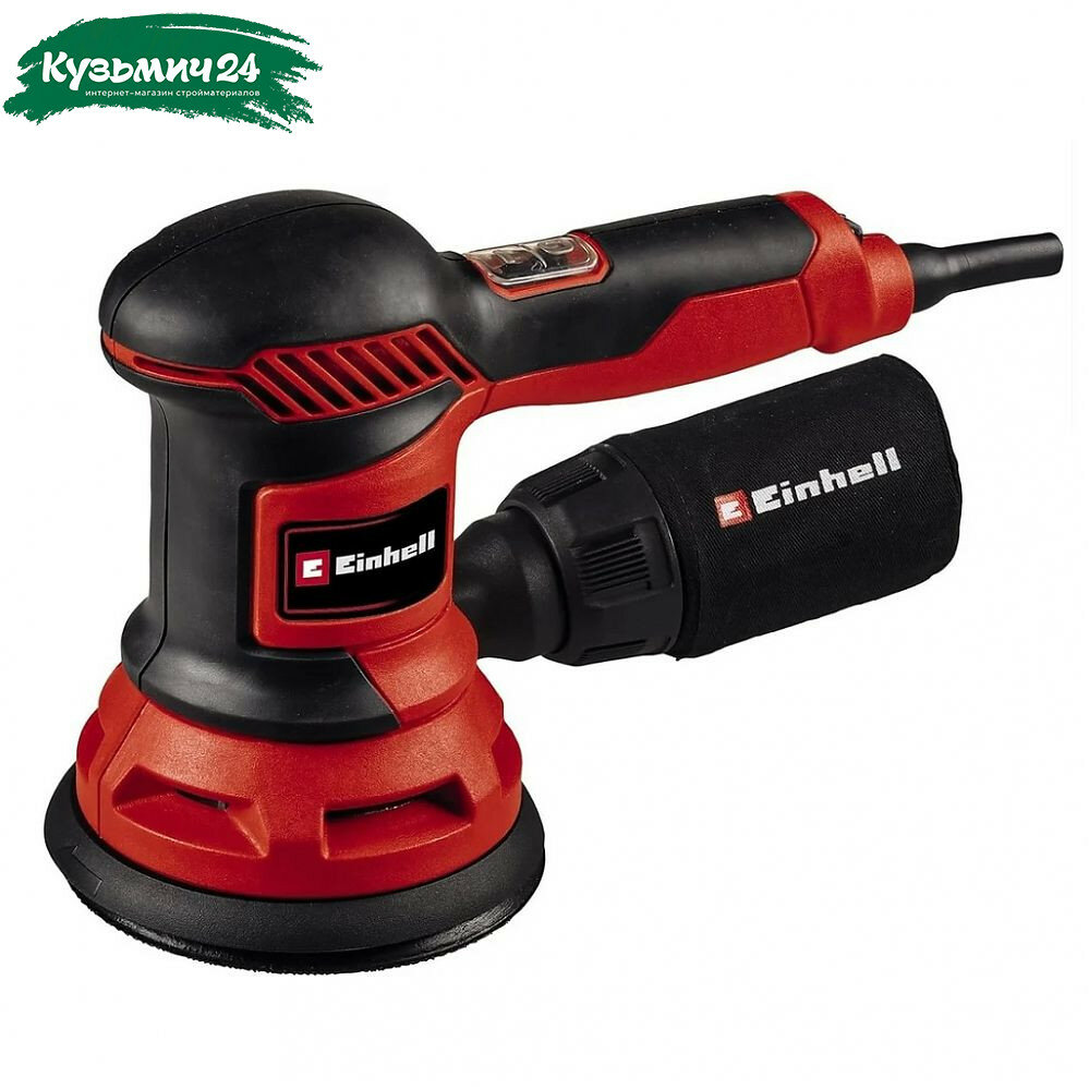 Шлифмашина эксцентриковая Einhell TC-RS 425 E, 125 мм, щеточный двигатель, 425 Вт