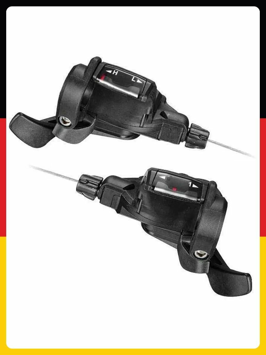 Шифтер Microshift MTB/CTB Index Push Shifter Set 3x6s