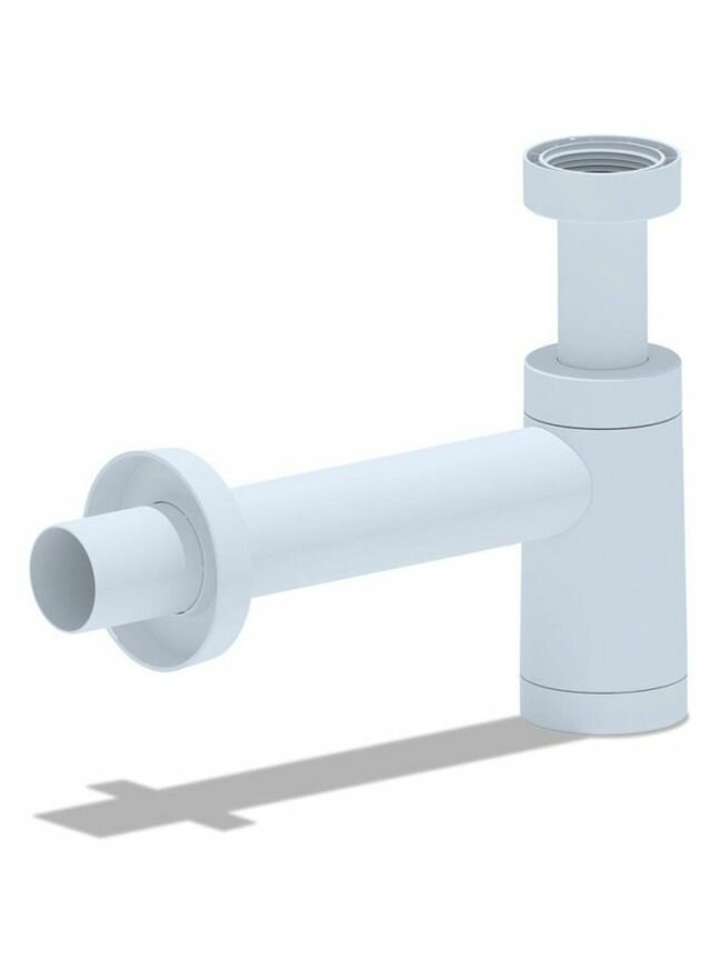 Сифон АниПласт BRB1004 бутылочный белый