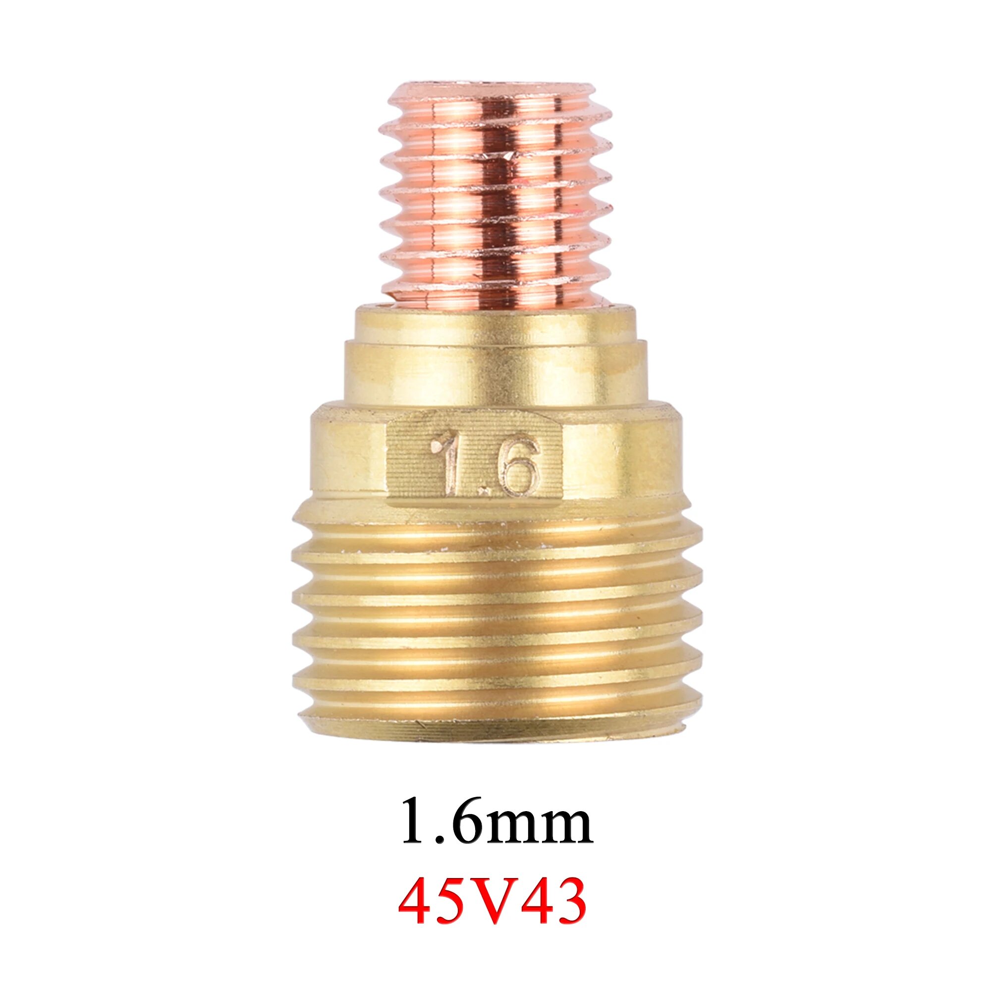 HA&VS Аксессуары для горелки TIG WP9/20/25 (5/10 шт.) 5PCs, 45V43 1.6mm