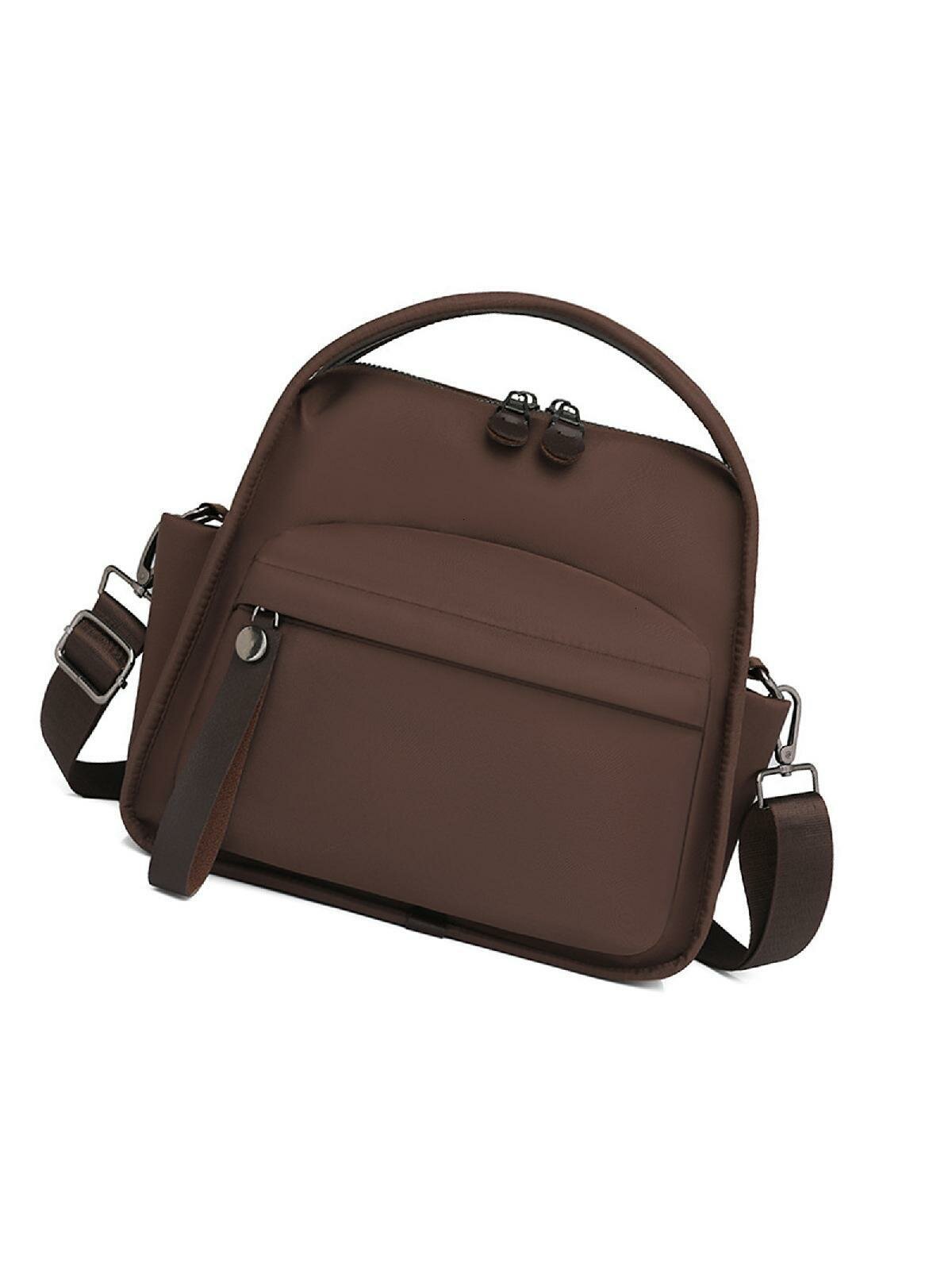 Современная сумка через плечо унисекс, организованное хранение, Регулируемая сумка через плечо для мужчин