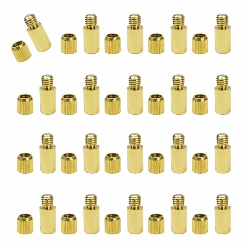 20 комплектов, прочный утолщенный деревянный кронштейн для досок-шест длиной 8 см с внутренним комплектом