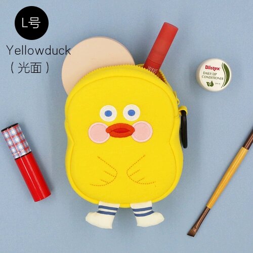 Милый корейский чехол для помады в форме тоста, косметичка, кошелек для монет и карт, чехол для наушников, маленькая