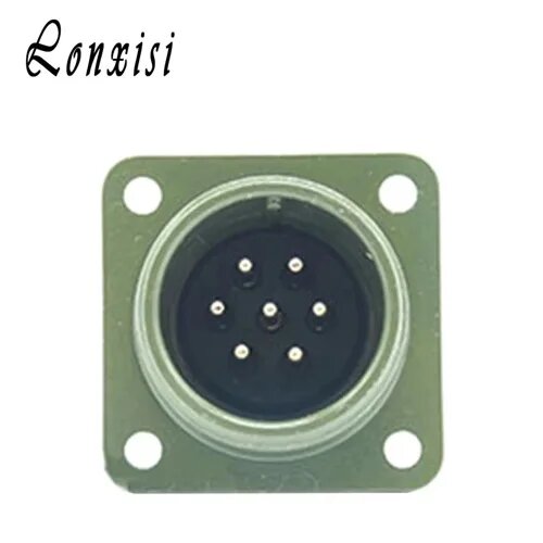 1/5/10/20 комплектов MS5015 7-контактный военный стандарт США авиационный штекер MS3106A-16S-1S/P MS3102A прямой локоть мужской и женский разъем 7 Pin male C