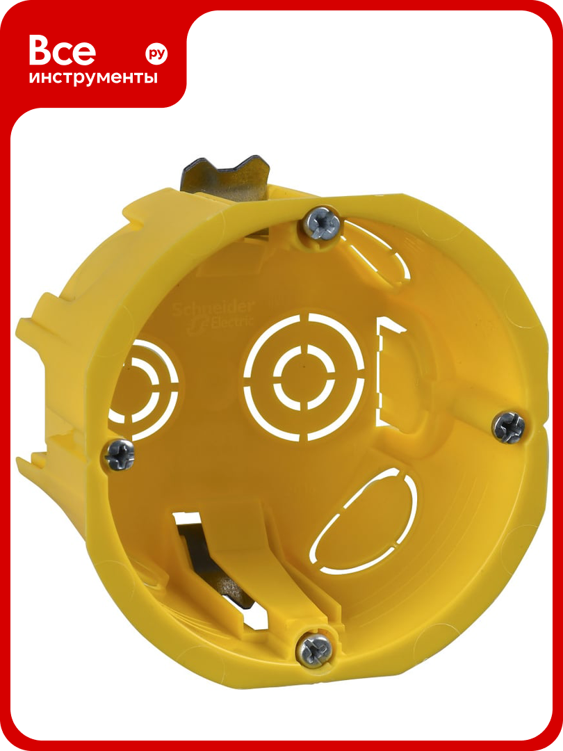 Установочная коробка Systeme Electric СП 65x45 для г/к SchE IMT35150