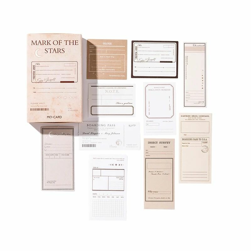 30 шт./уп. Винтажные этикетки-наклейки в ретро-стиле для блокнотов, скрапбукинга, коллажей, джанк-журналов, офисных и школьных принадлежностей