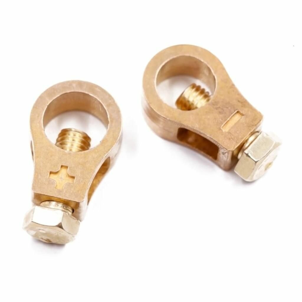Латунные клеммы аккумулятора с болтовым креплением