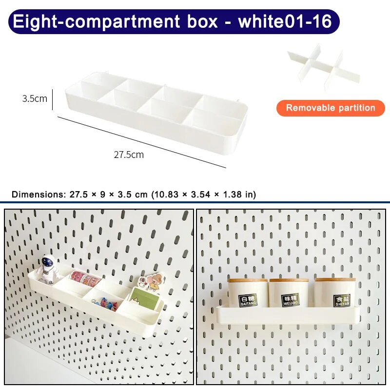 Аксессуары для перфорированной доски Y101 Белый, 01-16