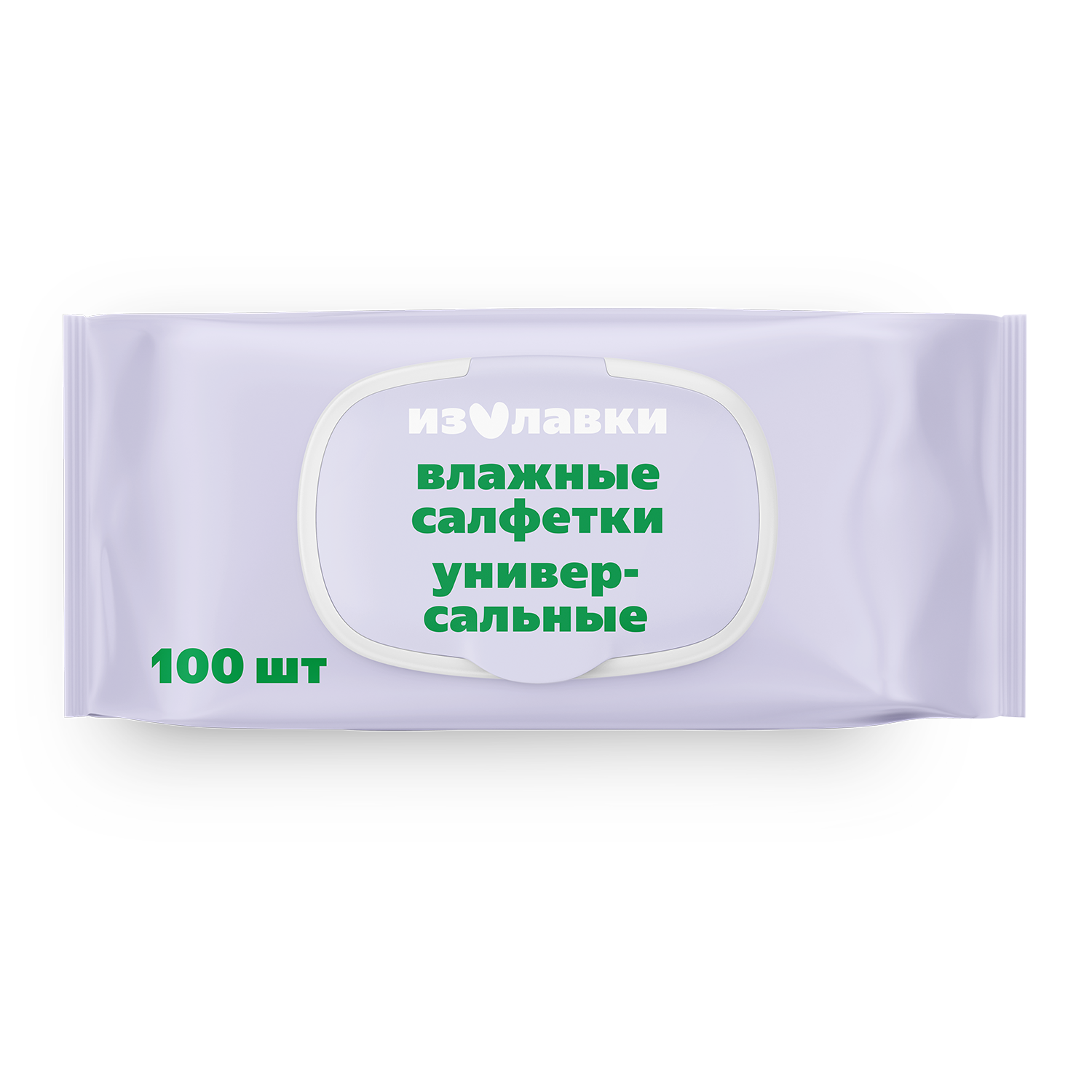 Влажные салфетки Из Лавки, универсальные, 1 упаковка, 100 штук