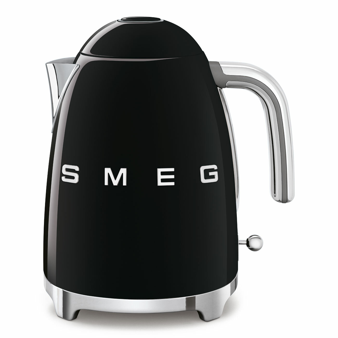 Чайник электрический Smeg KLF03BLEU, 1,7 литра, металл/пластик, 2400Вт, черный — фото 1