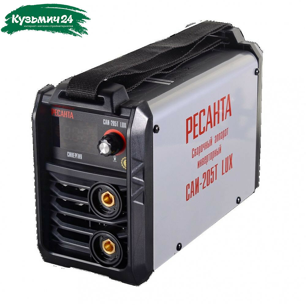 Инвертор сварочный Ресанта САИ 205Т LUX 65/78, однофазный, DC, 205 А, 7.3 кВт