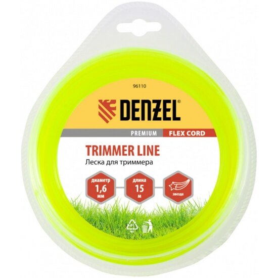 Леска для триммеров Denzel 96110