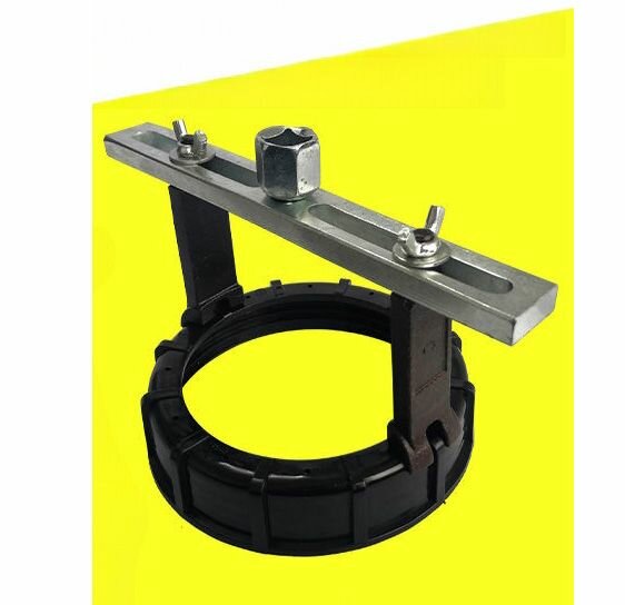 Регулируемый универсальный ключ из легированной стали, Гаечный для топливного насоса, инструмент снятия крышки бензобака.