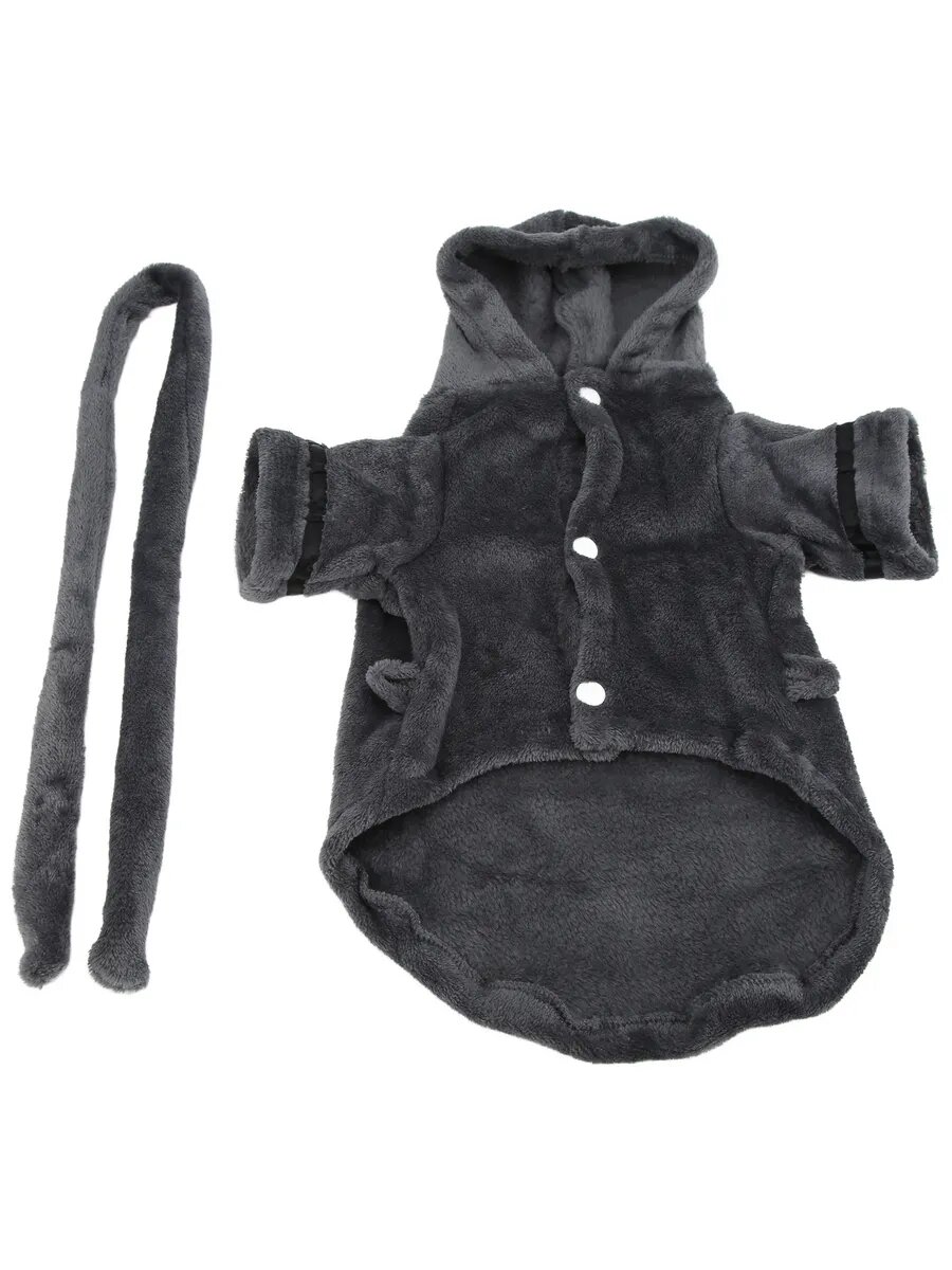 Халат для домашних животных, плюшевая мягкая впитывающая