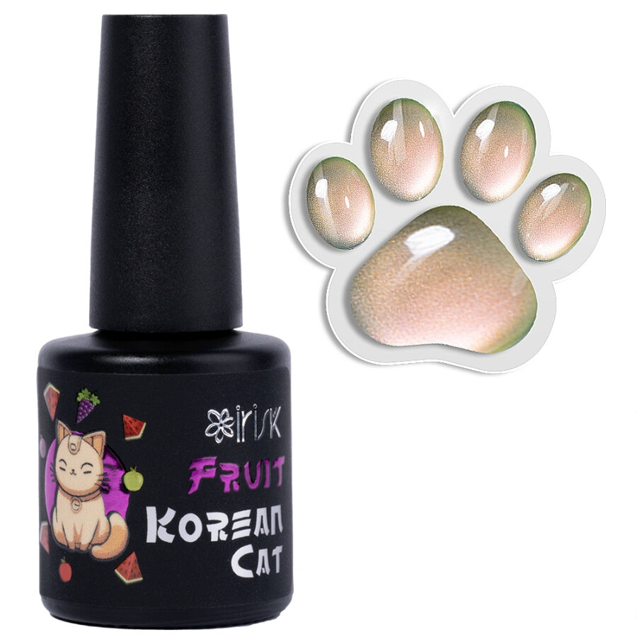 IRISK, Гель-лак кошачий глаз Korean Cat №22 Гуава, 10 мл