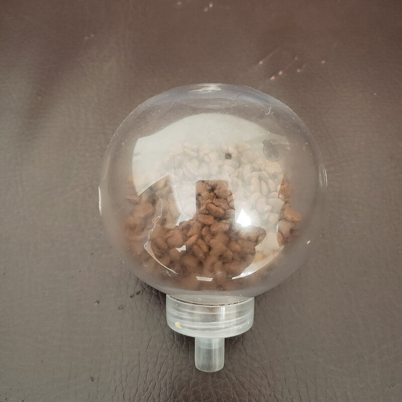 Запасная шар с средними отверстиями для кормового диспенсера, индивидуальная картонная упаковка, игрушка для кошек