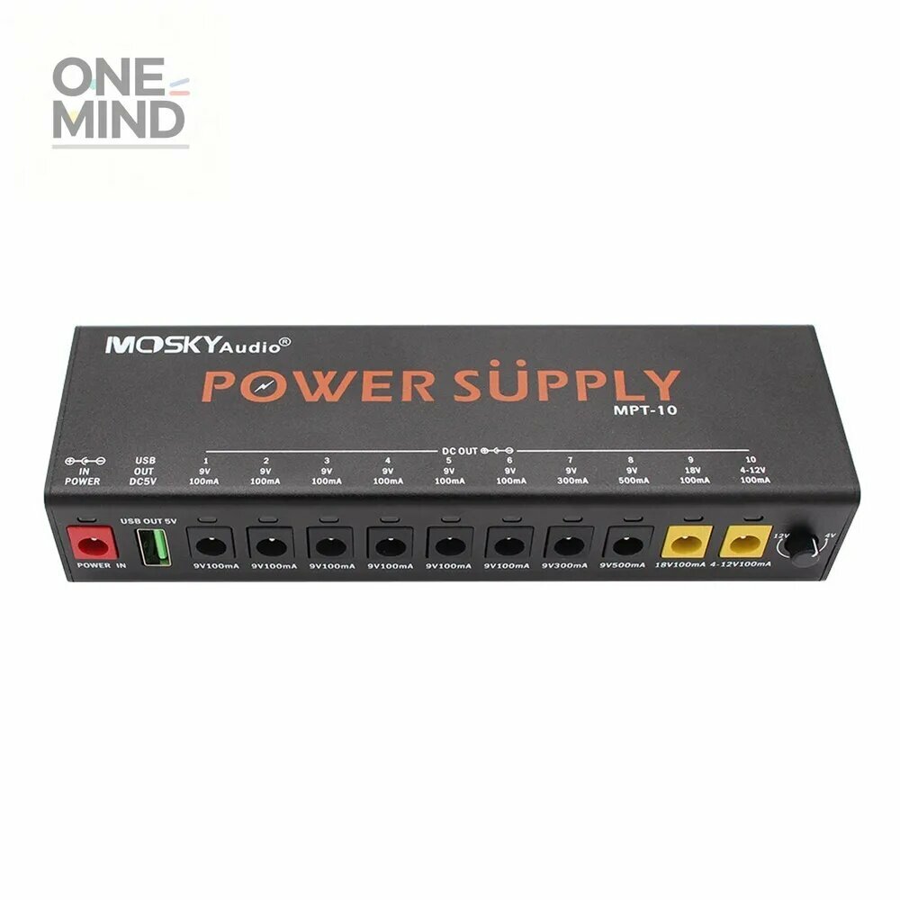 Goolrc,11-канальный блок питания гитарной педали с независимой защитой от короткого,