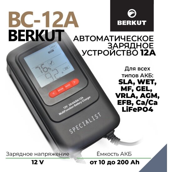 Зарядное устройство Berkut BC-12A