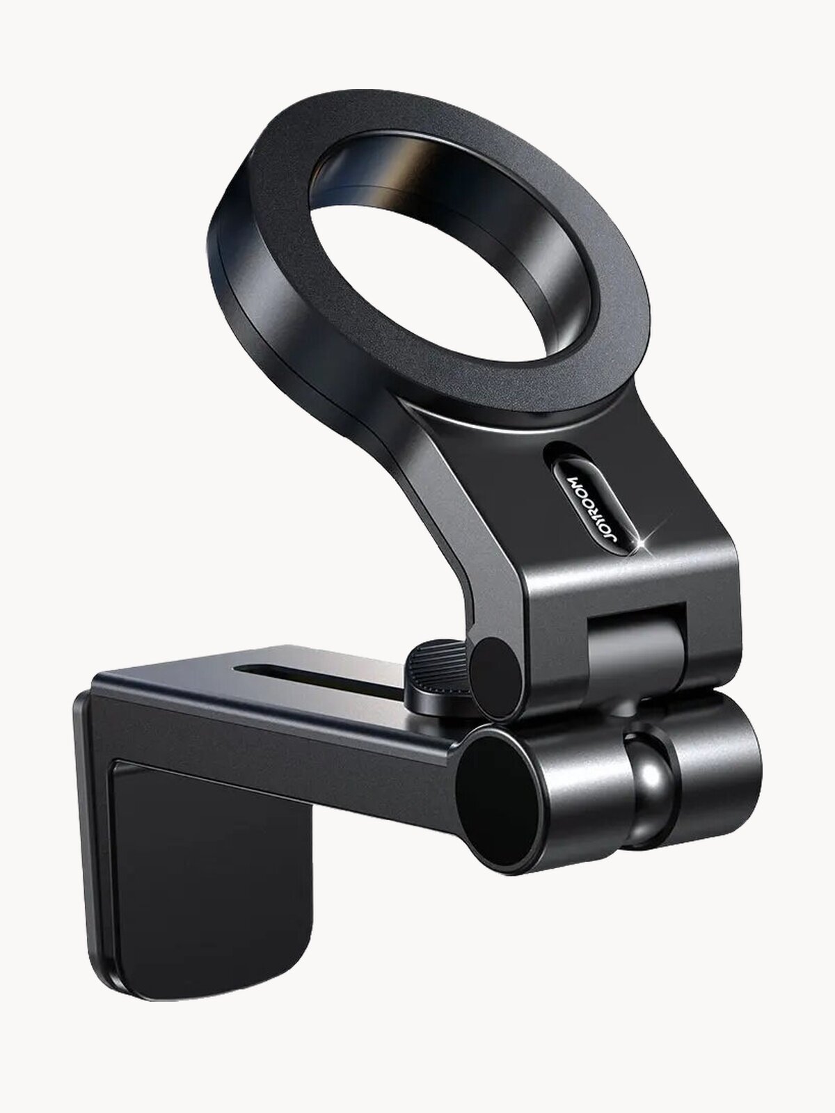 Держатель для телефона Joyroom, магнитный, USB, в самолет, черный