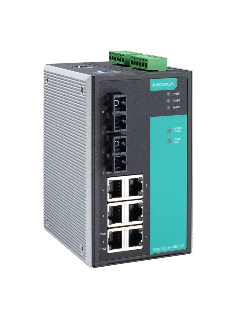Управляемый коммутатор MOXA EDS-508A-MM-SC