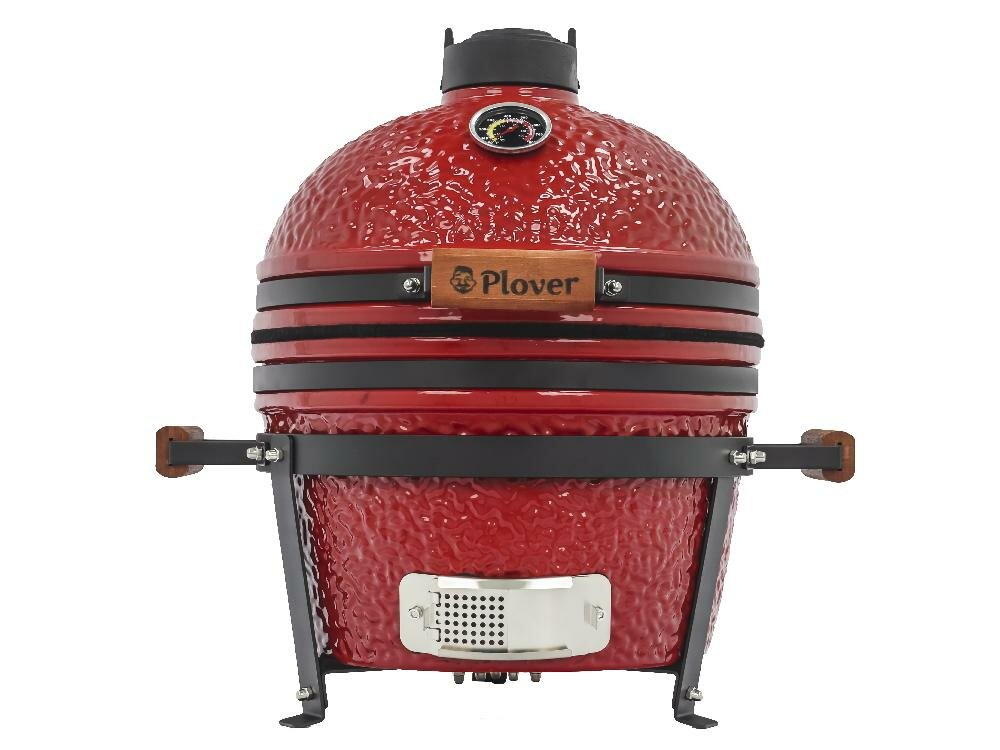 Керамический гриль барбекю SE-Minimax (красный), 40.5 см / 16 дюймов, Plover