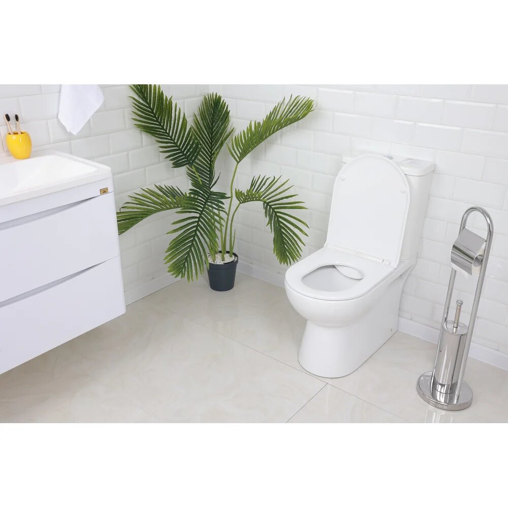Компакт Alcora Clear 3/6 с сиденьем дюропласт, микр/л, л/съем безободковый 21313079 — фото 1