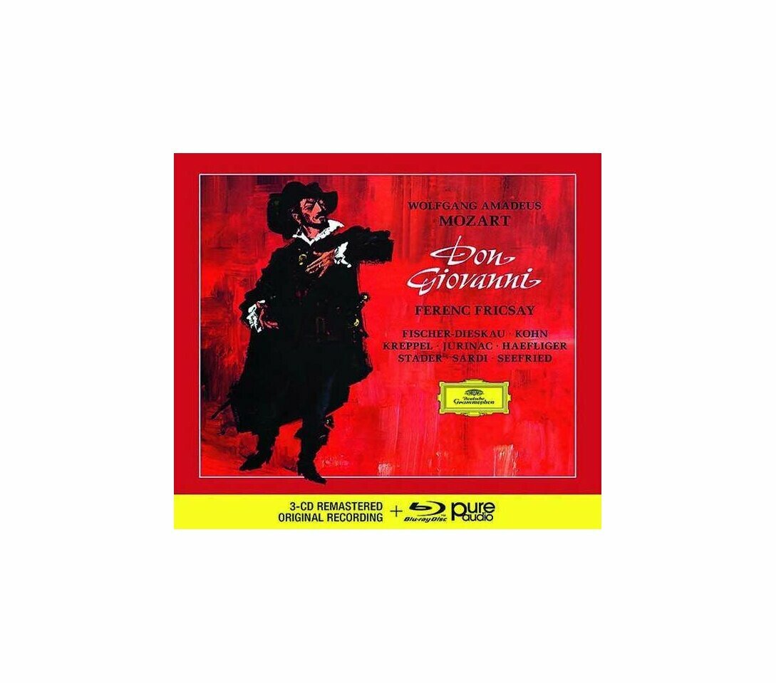 Диск Wolfgang Amadeus Mozart (1756-1791) - Don Giovanni (Deluxe-Edition mit Blu-ray Audio) (3 CD)